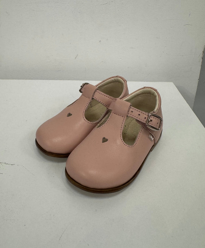 Emel Baby Pink Heart T Mary Jane – Hal Shoes New Jersey